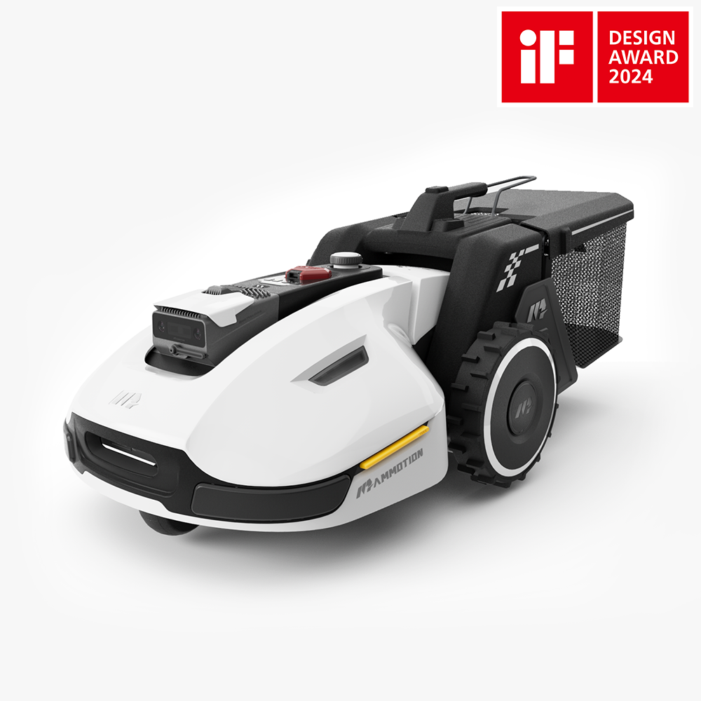 First Robot Lawn Mower with self-emptying Sweeper | YUKA 1500