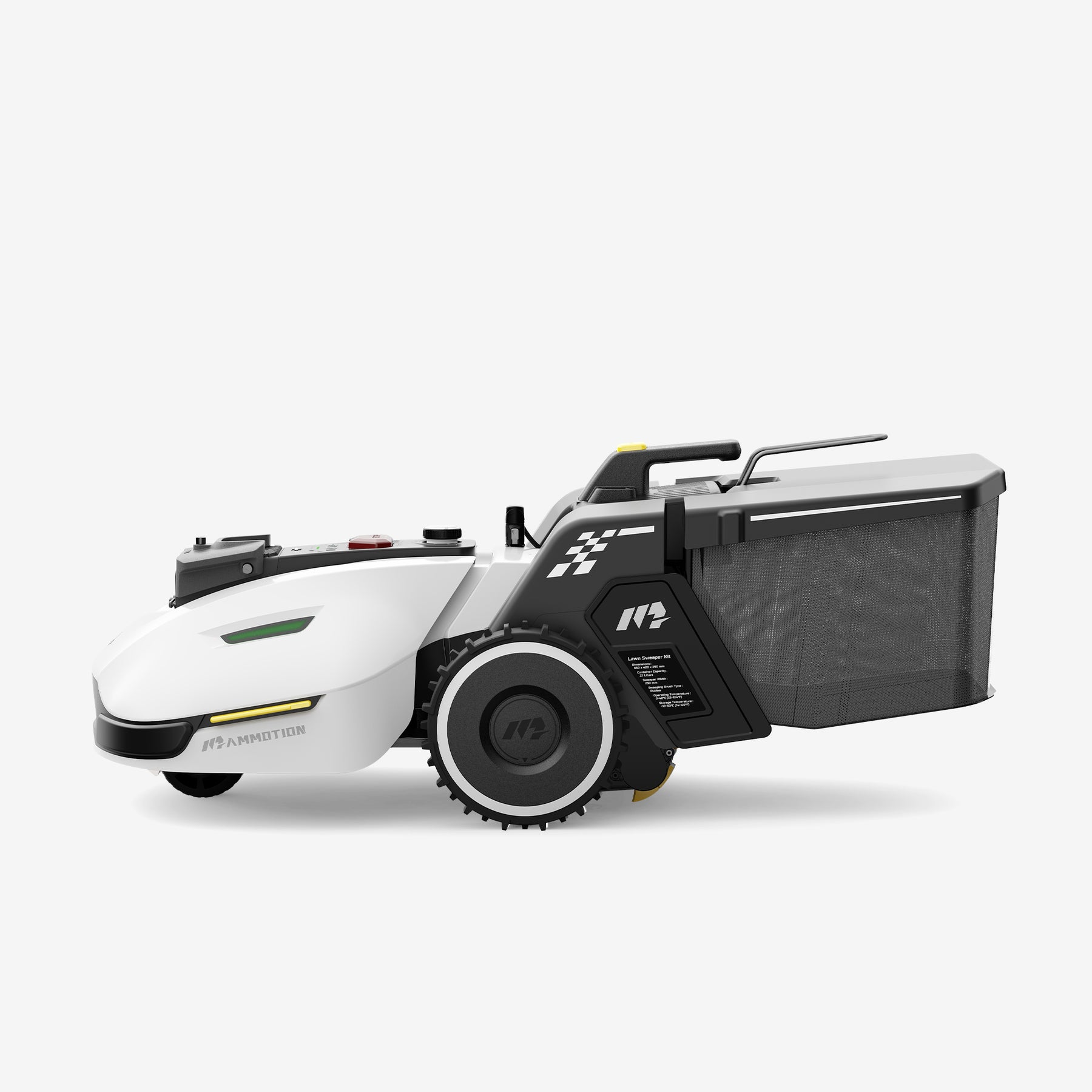 YUKA: 2-in-1 Self-emptying Lawn Sweeping Mower | Mammotion UK