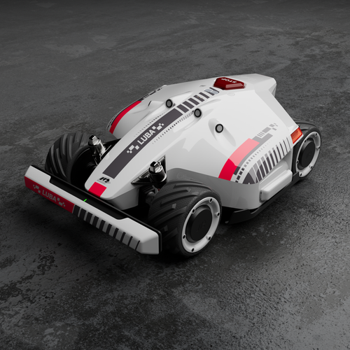 Stylish Sticker for Automated Lawn Mower | LUBA 1 AWD Series
